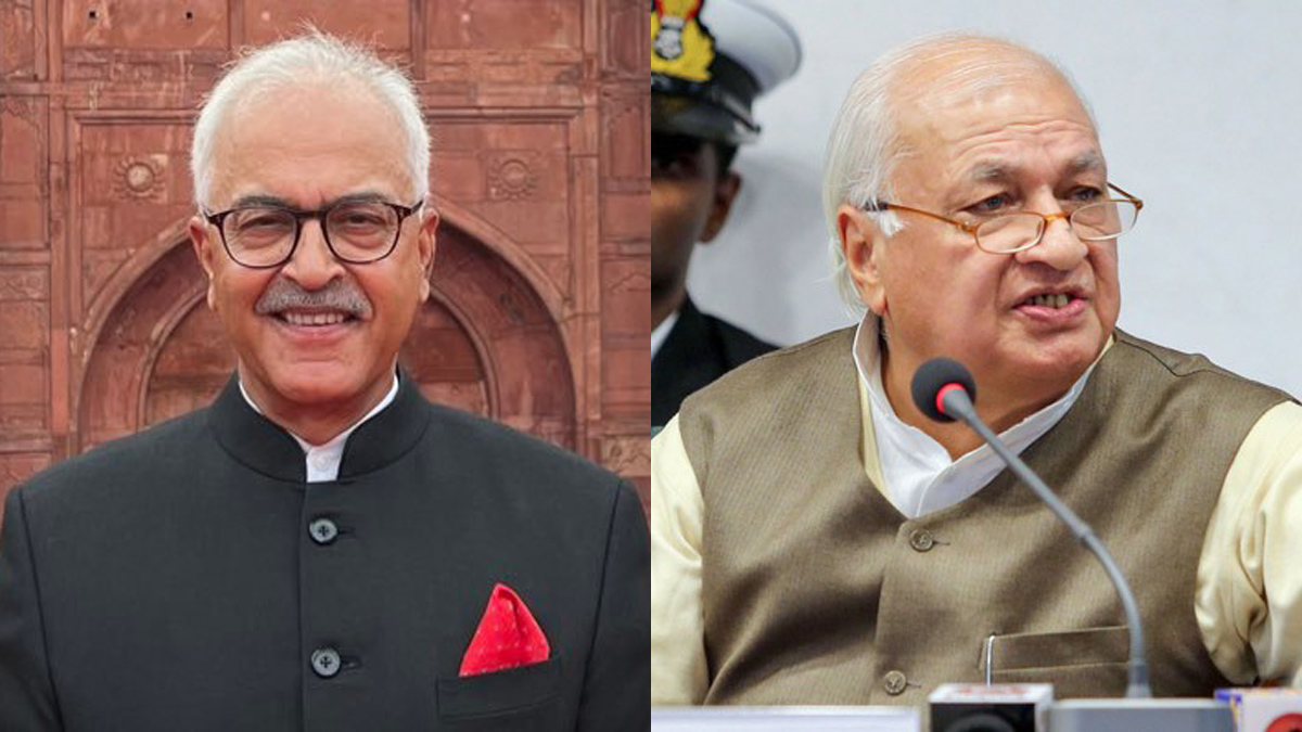 Ajay Bhalla appointed Manipur governor; Arif Mohammed Khan shifted to ...