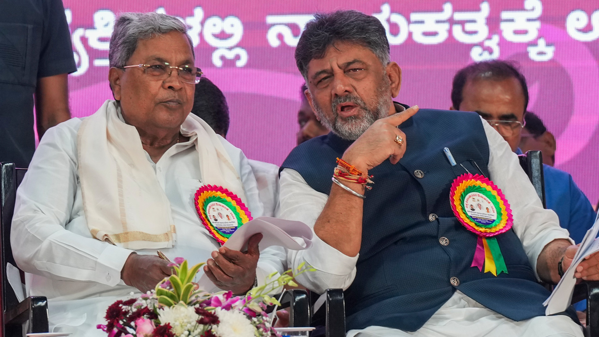 Karnataka: D.K. Shivakumar admits there's a power-sharing pact, but CM Siddaramaiah denies- The Week