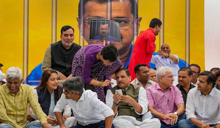 Lok Sabha Elections Aap Launches Jail Ka Jawab Vote Se Campaign The 3820
