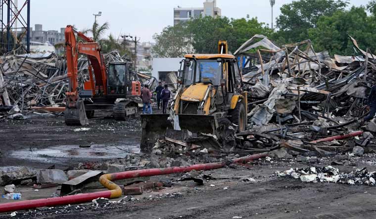 Rajkot fire: Game zone operated without NOC, stored 2,000 litres of ...