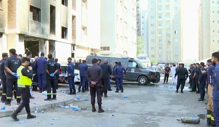 Did gas leak cause Kuwait building fire? Officials find dozens of ...
