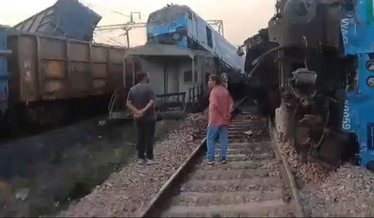 Freight trains collide in Punjab, 2 loco pilots injured- The Week