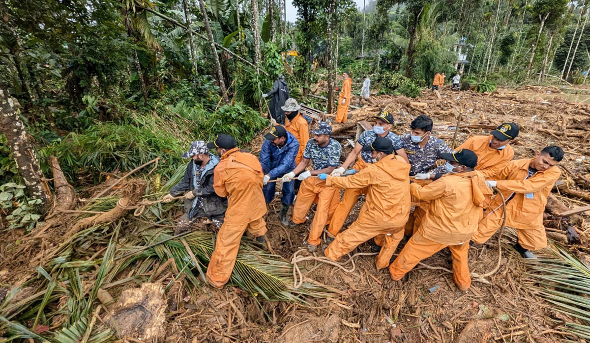 Wayanad landslide: Rescue ops enter day 7; death toll increases to 385 ...