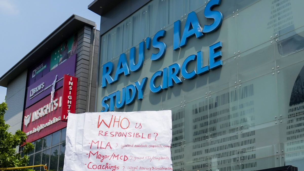 Rau's IAS Study Circle drowning deaths: Owner deliberately used ...