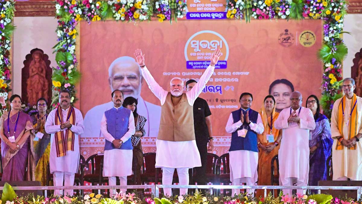 PM Modi launches Subhadra Yojana scheme in Odisha- The Week