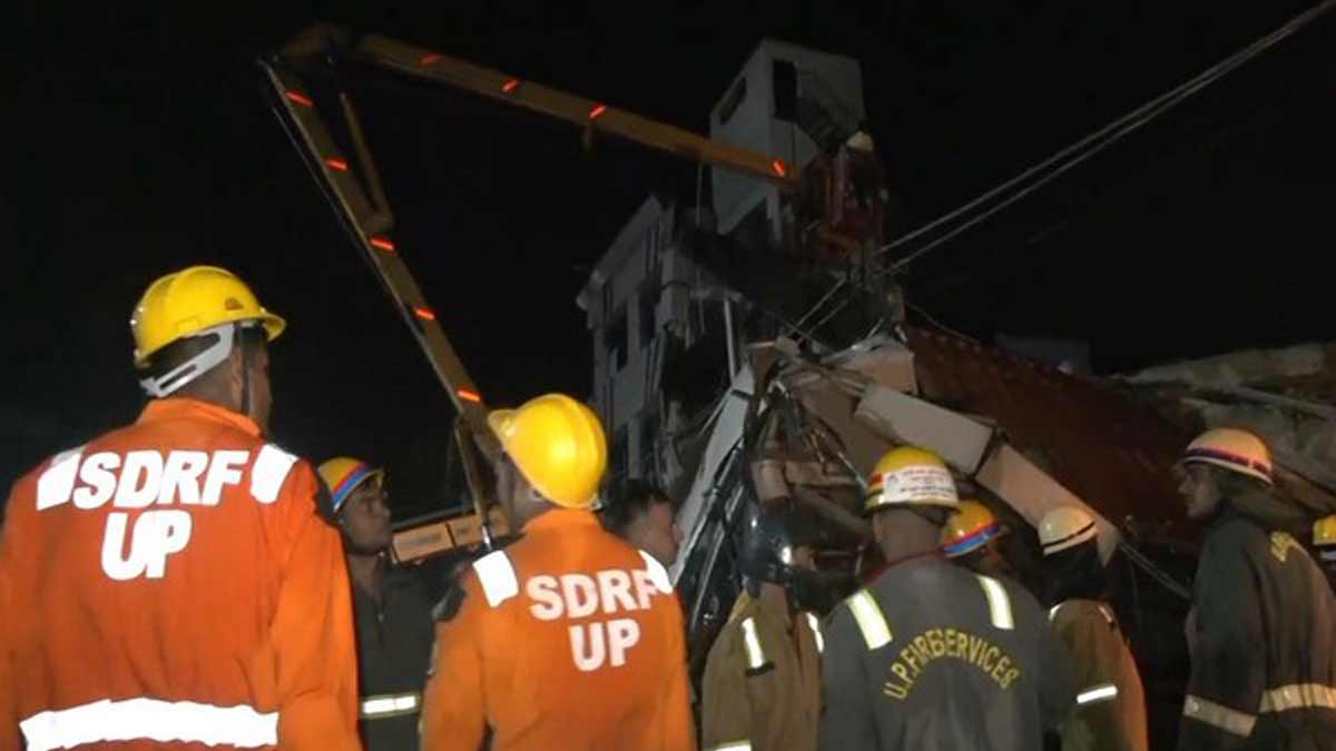 5 dead, several feared trapped as three-storey building collapses in ...