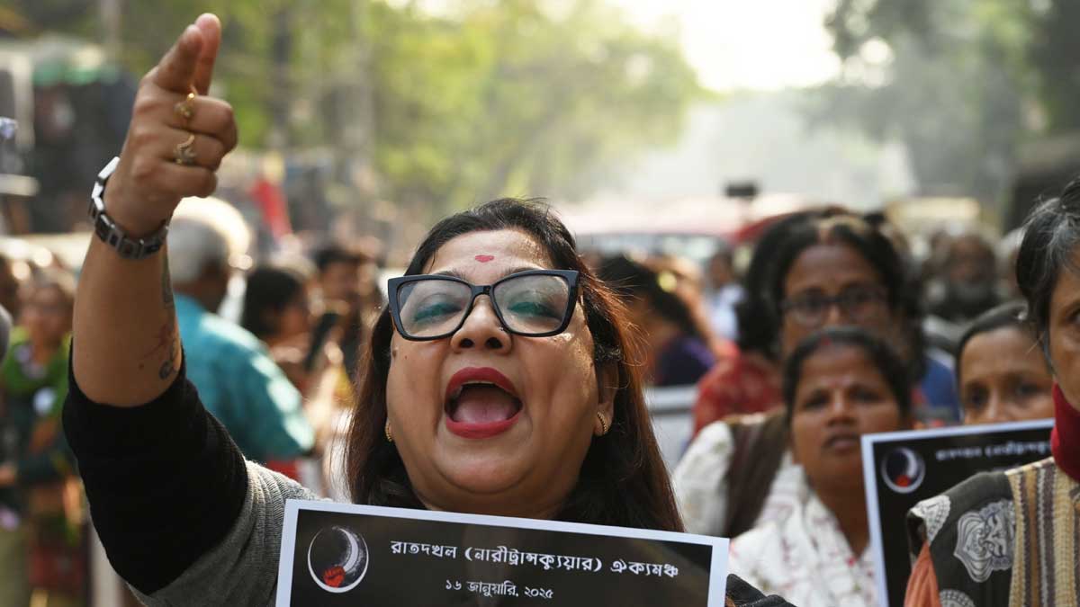 March in Kolkata to demand justice for RG Kar victim, safety of women ...
