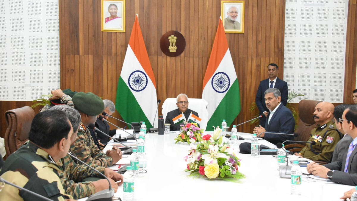 Newly appointed Manipur Governor Ajay Bhalla reviews security situation ...