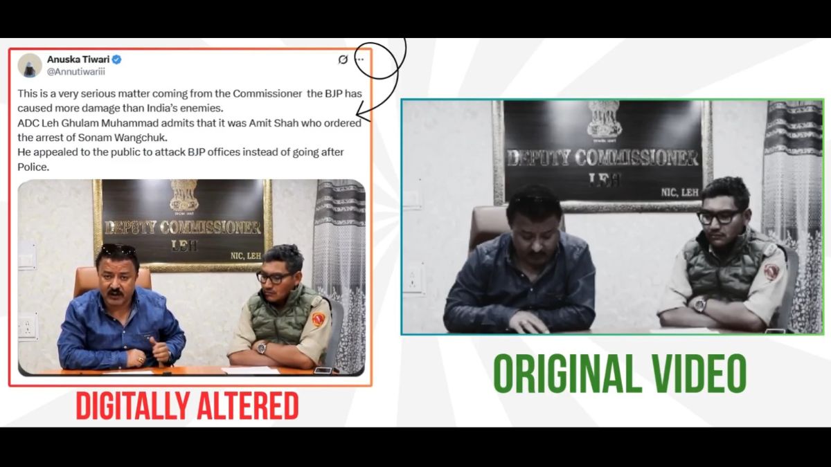 FACT CHECK: Was Sonam Wangchuk arrested on Amit Shah's orders? Here's truth about viral videos ...