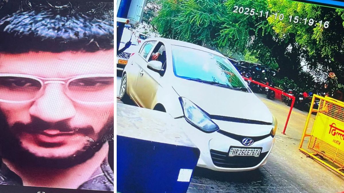 Body language of Delhi Red Fort suicide bomber Umar Un Nabi shows he ...