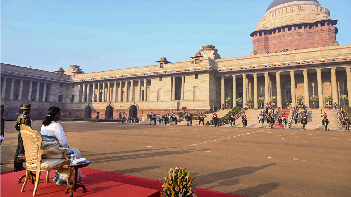 Iconic ‘Change of guard’ ceremony at Rashtrapati Bhavan gets a new format: Here are the changes ...