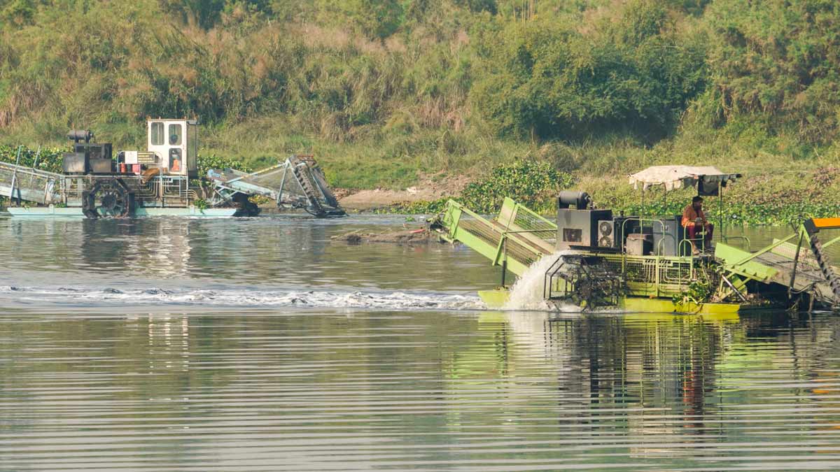 BJP begins its ambitious Yamuna clean-up drive to make the river ...