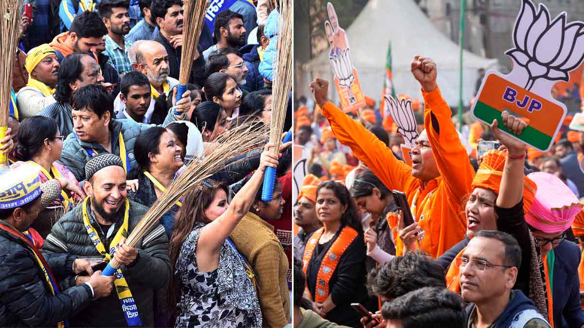 Delhi polls: What exit polls results mean for BJP, AAP and Congress- The Week