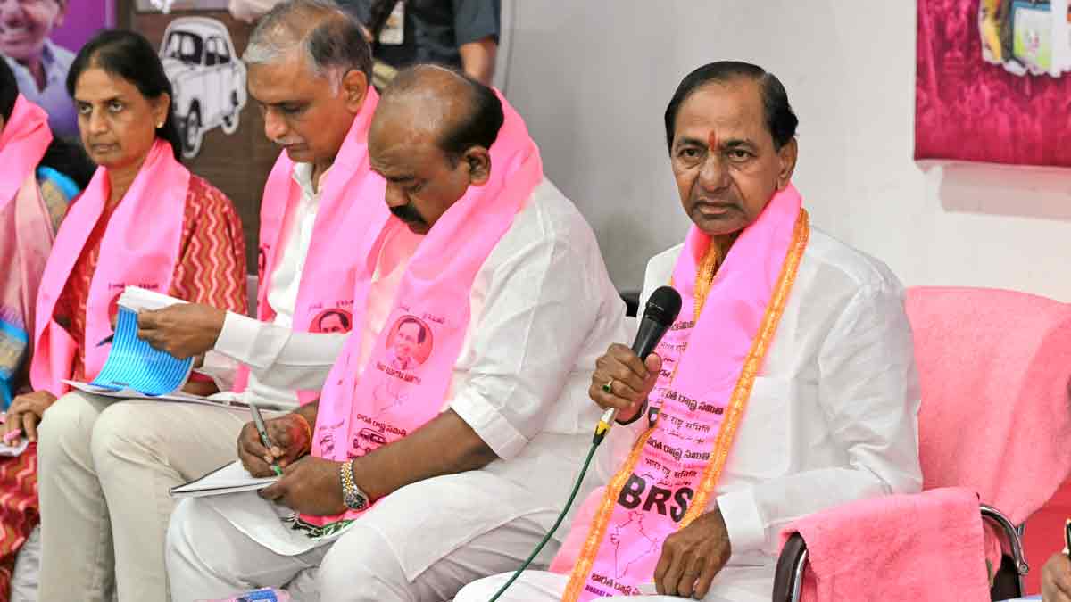 BRS chief Chandrashekar Rao set to make a rare appearance in Telangana ...