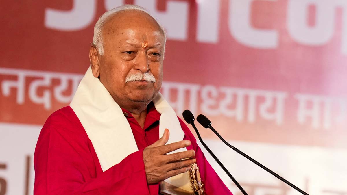 RSS chief Mohan Bhagwat inaugurates new ABVP headquarters in Delhi- The ...