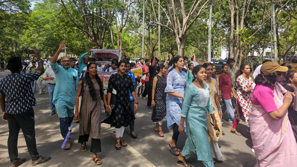 Telangana: Congress govt finds itself cornered in row over tree felling ...