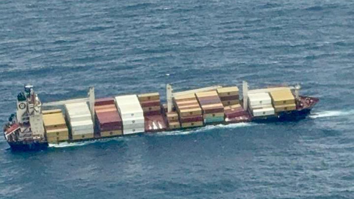 Ship capsize in Kochi: Hazardous containers from listing vessel may ...