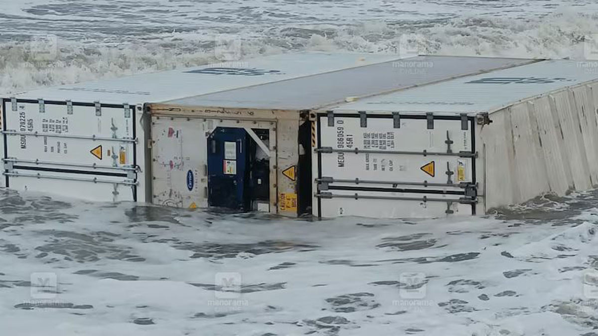Kerala on high alert as containers from sunken Liberian ship MSC ELSA 3 ...