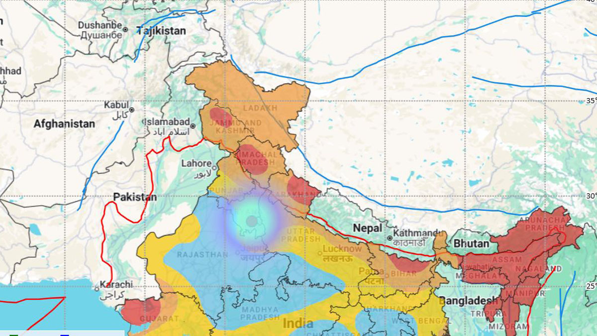 Earthquake of 4.4 magnitude jolts Haryana, strong tremors felt in Delhi ...
