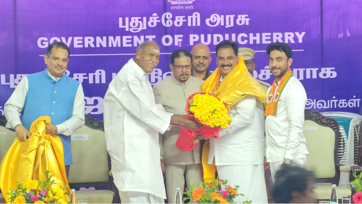 John Kumar, Puducherry Cabinet, BJP, AINRC, Puducherry Politics, Indian Politics, 2026 Elections ...