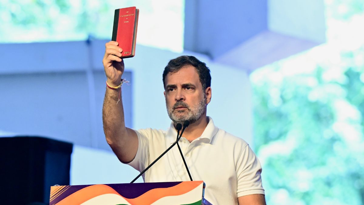 'Have taken oath of Constitution': Rahul Gandhi hits back at EC's 'sign ...