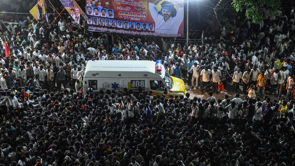 Karur stampede not first, Tamil Nadu govt reveals history of incidents during TVK leader Vijay's ...