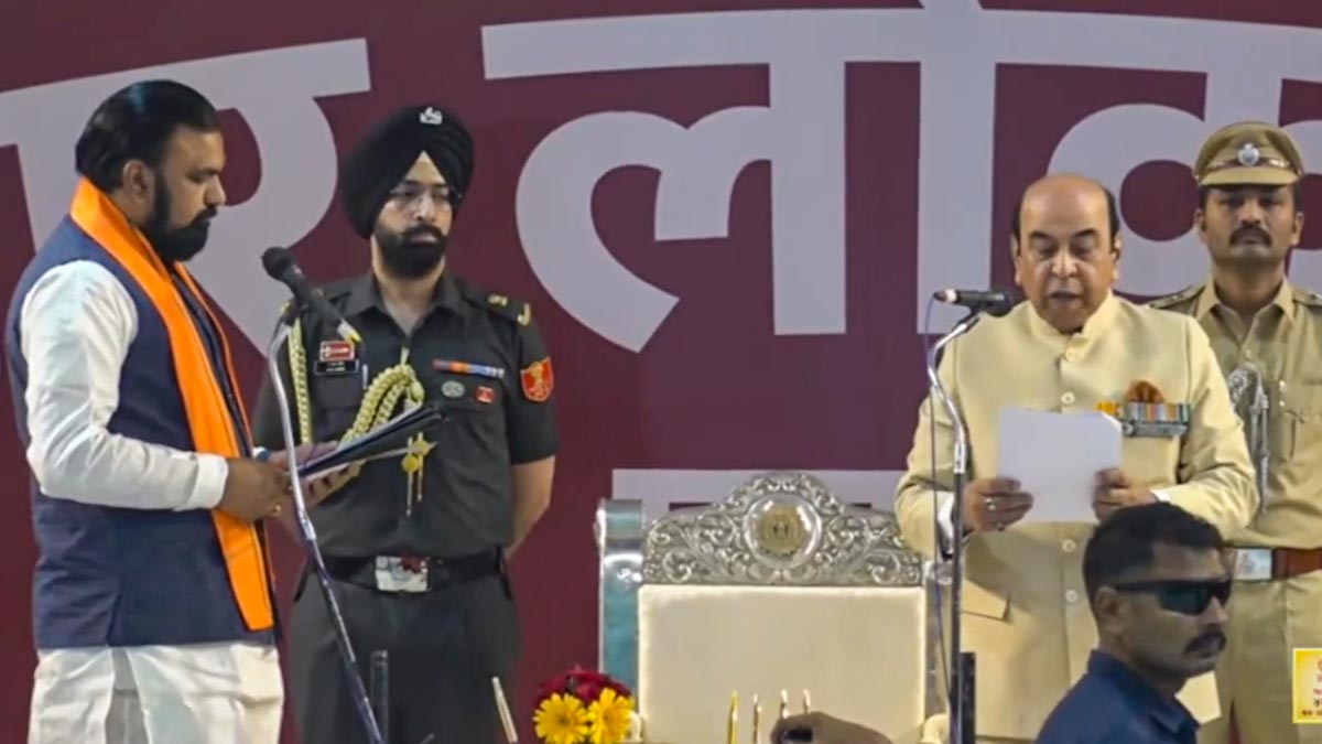 Samrat Choudhary takes oath as Bihar gets its first BJP chief minister ...