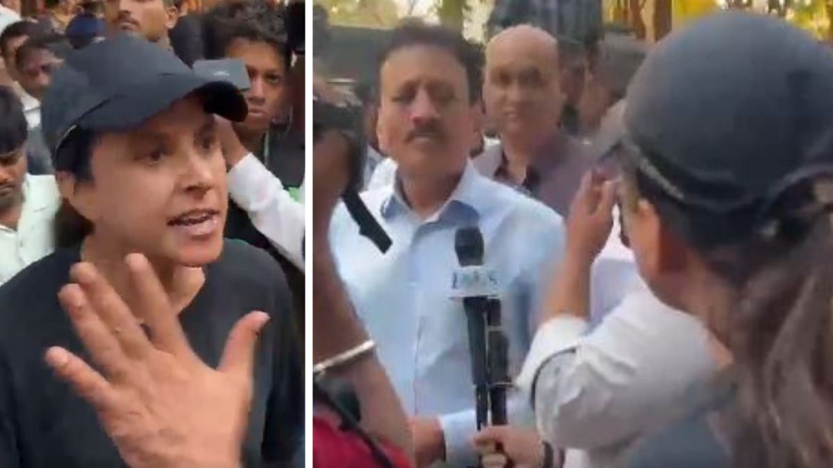 Complaint filed against Mumbai woman who confronted Maharashtra BJP ...