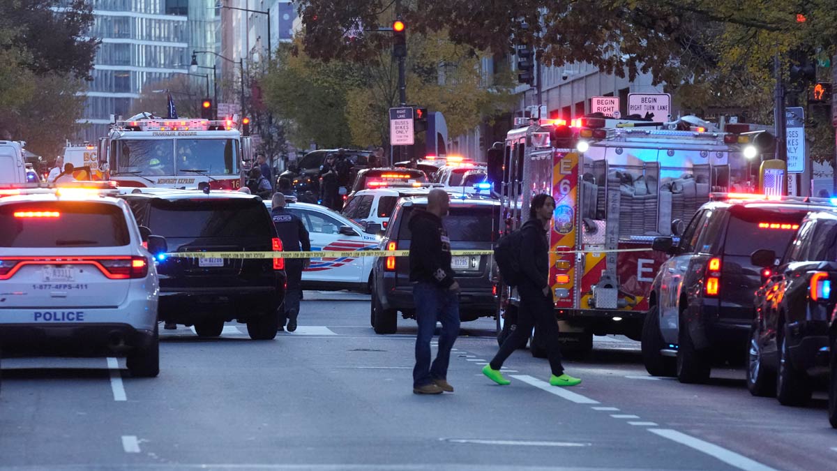 Shooting near White House: Two National Guard men injured; suspect in ...