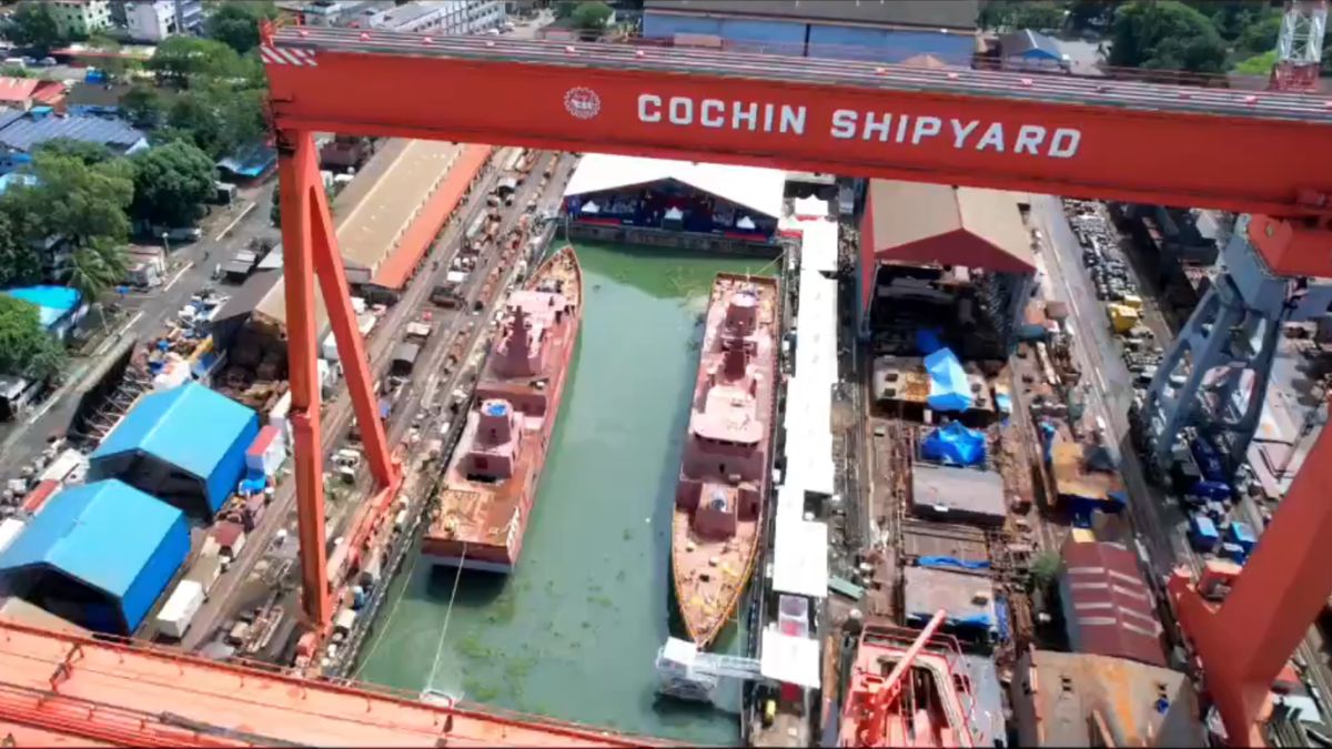 Major Indian shipbuilding milestone: Cochin Shipyard wins Rs 2000 crore ...