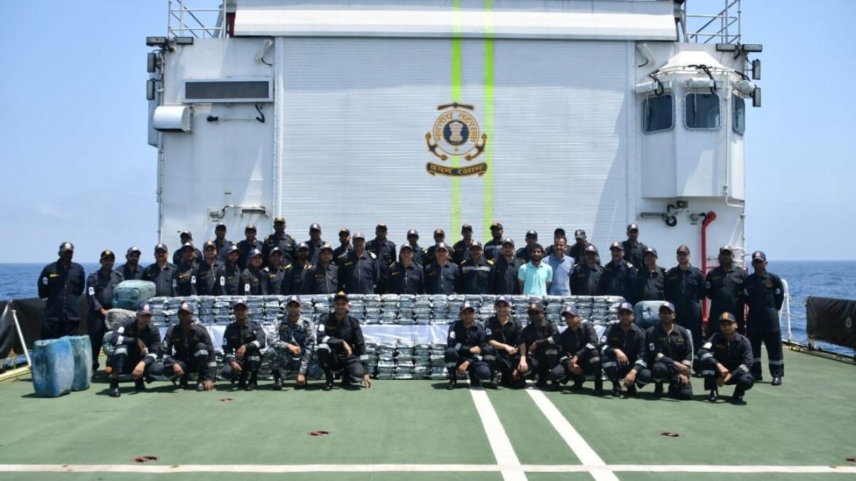 Rs 1,800 crore meth haul: Drug boat escapes across International ...