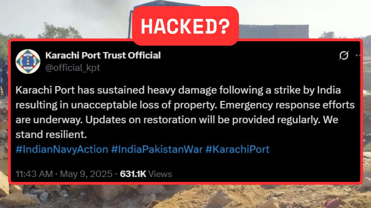 Karachi Port Trust X account hacked, most likely by forces sympathetic ...