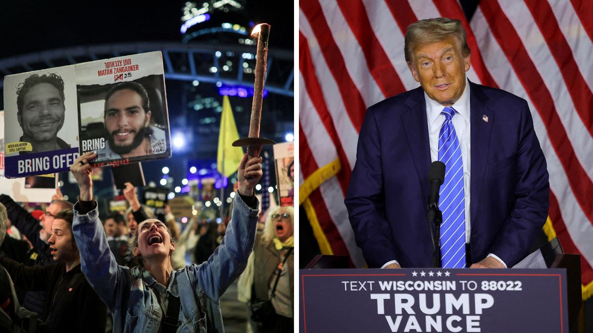 How Donald Trump's threats brought Hamas to table. Most of the 33 ...