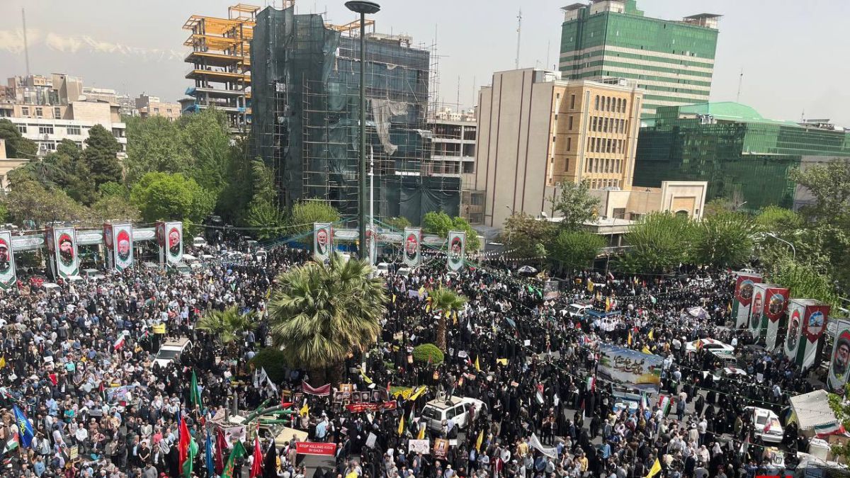 Images | After countdown clock, Iran puts up calendar of 'Israel's ...