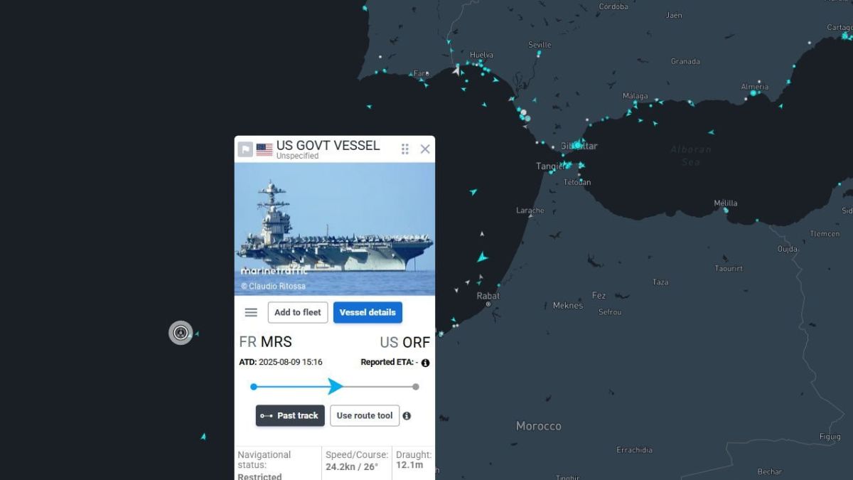 USS Gerald R. Ford will reach Arabian Sea in 4 days; Iran-US war could ...