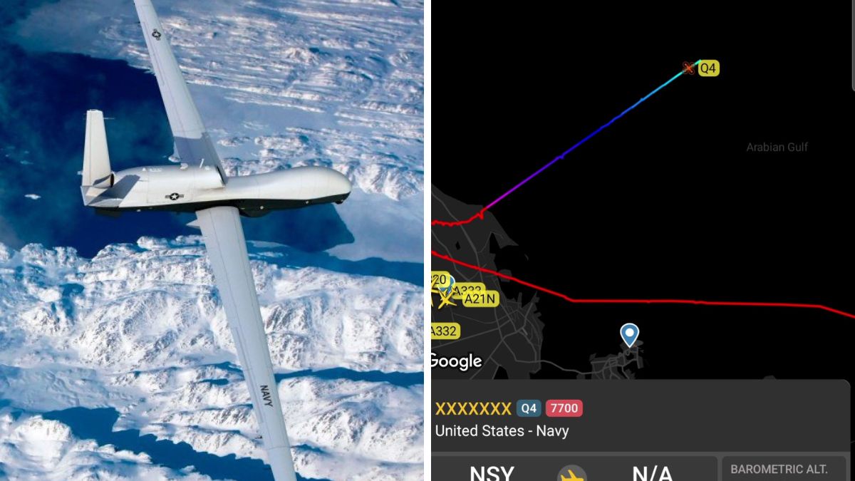 US Navy surveillance drone disappears near Iran: Was it shot down?- The ...