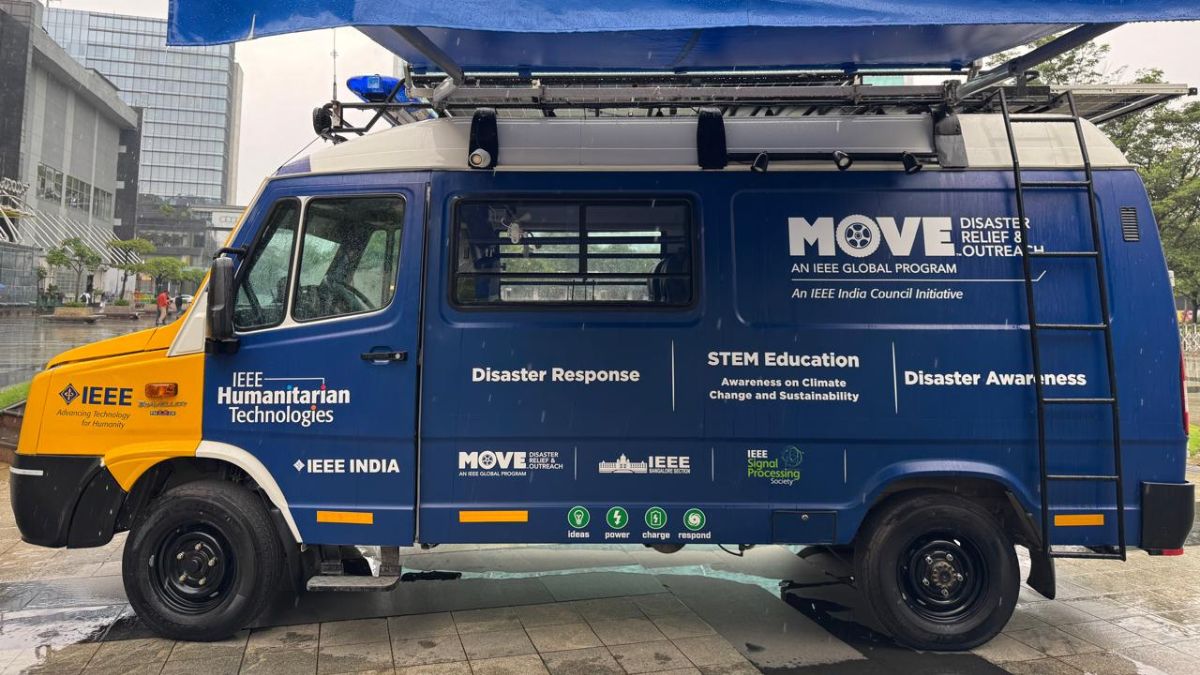 IEEE launches custom MOVE vehicle in India for disaster relief and STEM ...