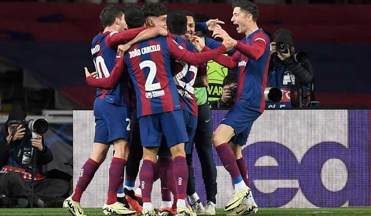 Champions League: Barcelona back in quarterfinals; Arsenal beat Porto ...