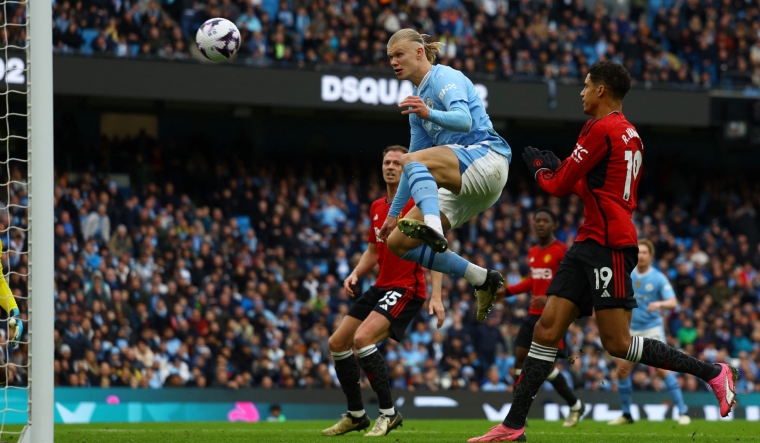 Watch | Erling Haaland's astonishing derby blunder leaves City fans ...