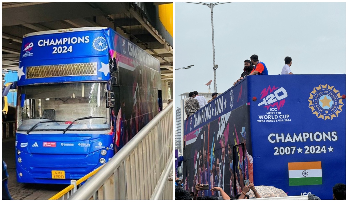 Team India's open-top bus for Mumbai victory parade has been named! 5 ...
