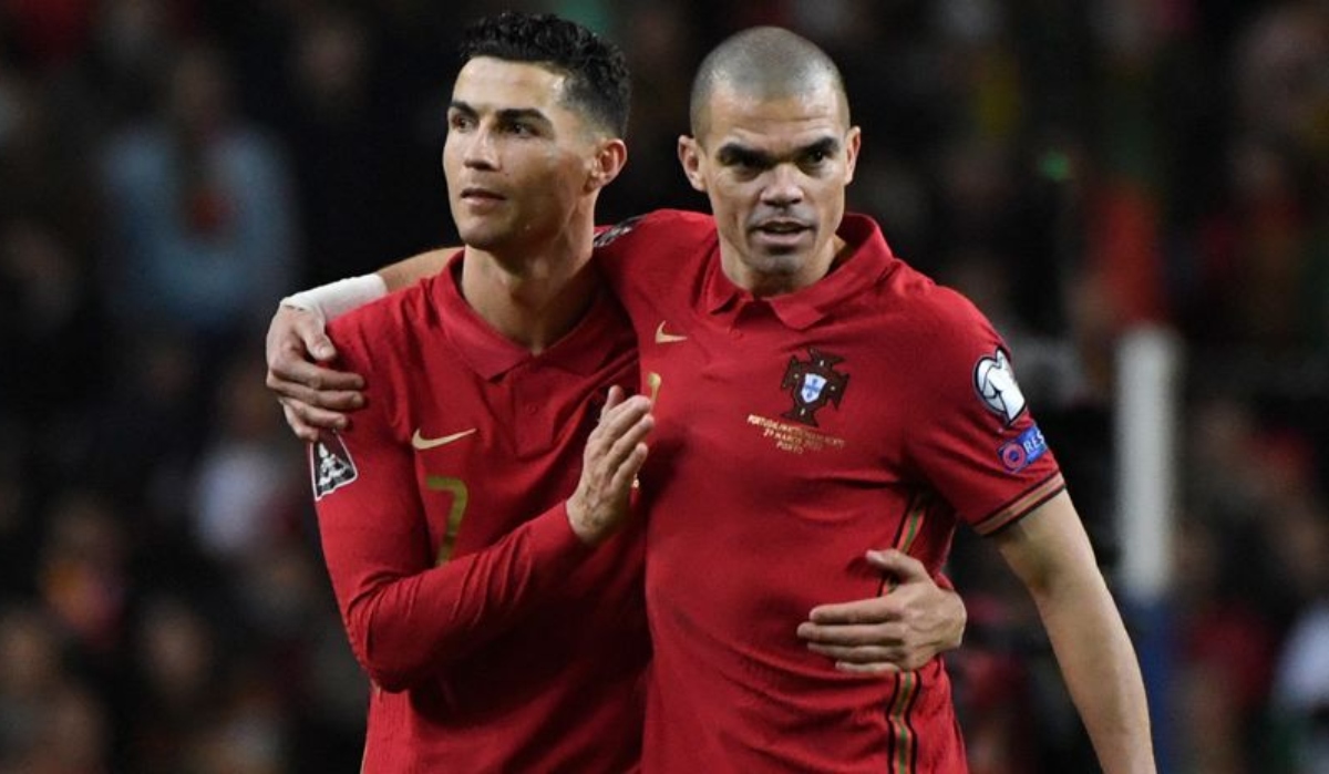 Portugal defender Pepe, who always stood with Cristiano Ronaldo ...