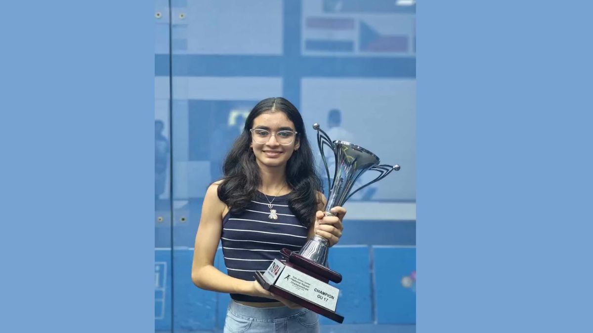 Delhi’s 16-year-old squash sensation aiming for Los Angeles 2028- The Week