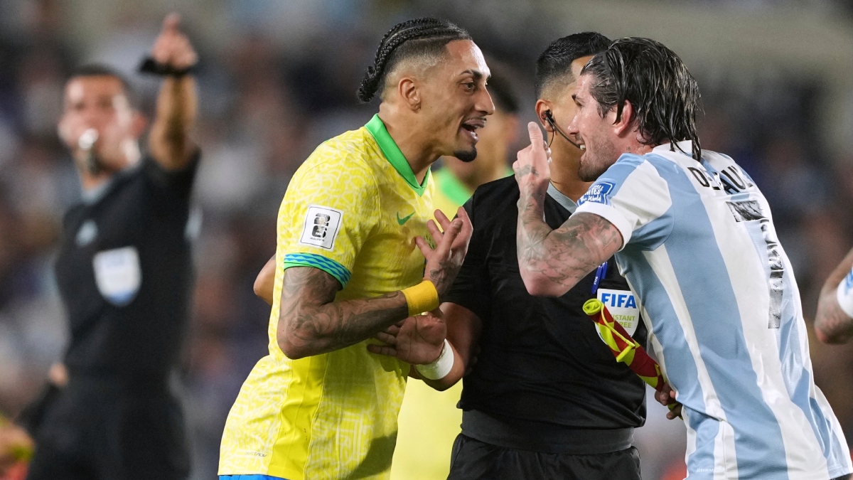 After Argentina humiliation, Brazil's Raphinha out of Barcelona game ...