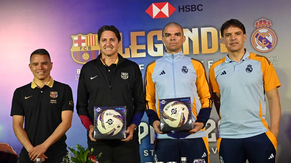 Barcelona, Real Madrid legends hope exhibition El Clasico in Mumbai ...