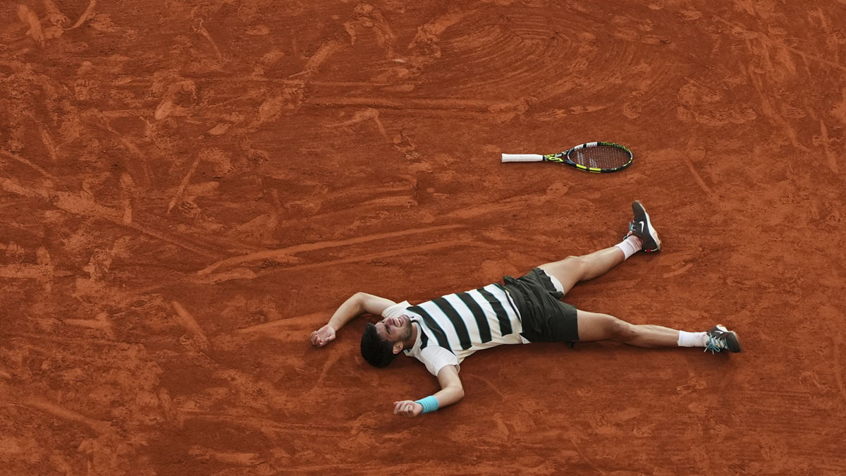 Alcaraz wins longest French Open final in five sets after saving 3 ...