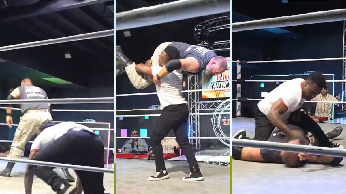 Planned 'payback'? 'Rampage' Jackson's MMA-fighter son Raja interrupts his match, almost kills ...