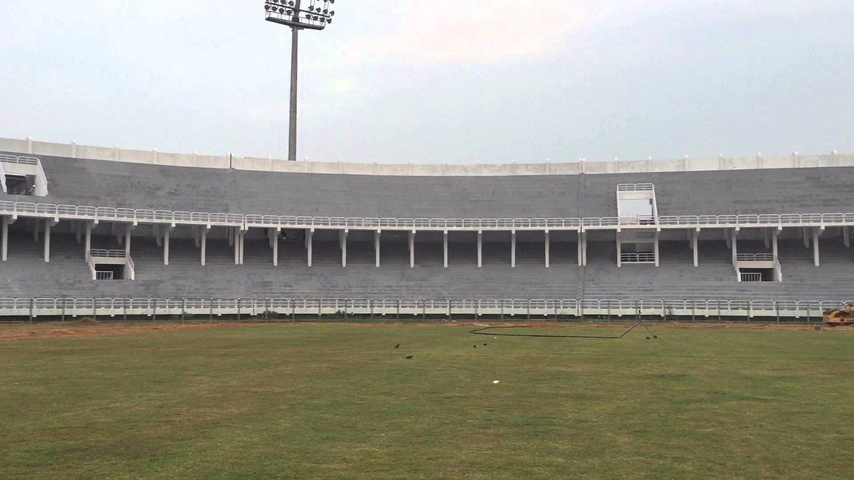 Racing event on football turf: Kerala's EMS Stadium in shambles after ...