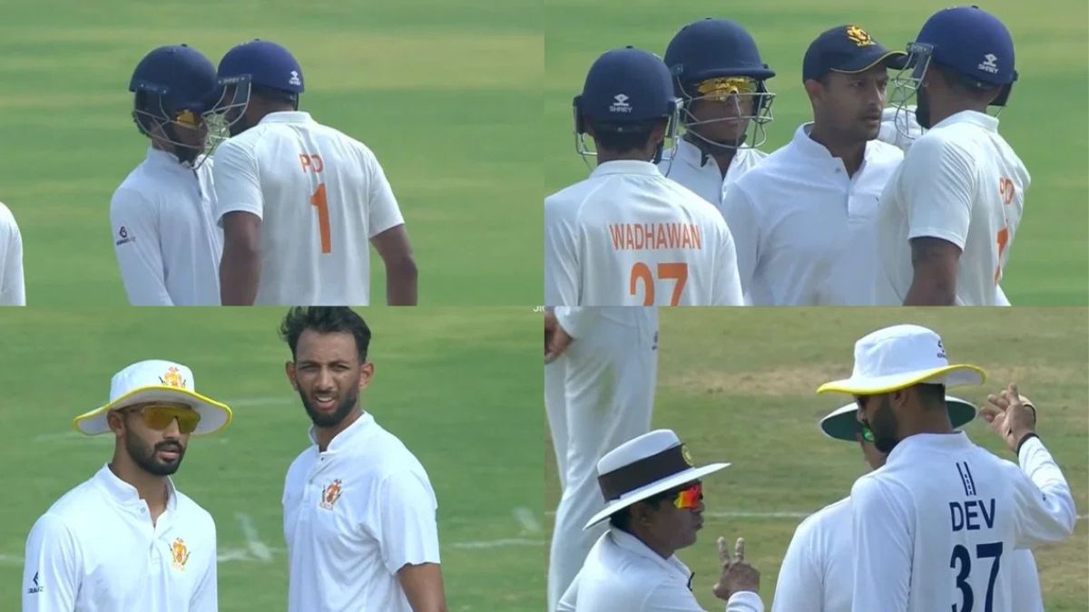 Ranji Trophy final: Heavy sledging between Karnataka, Jammu and Kashmir ...