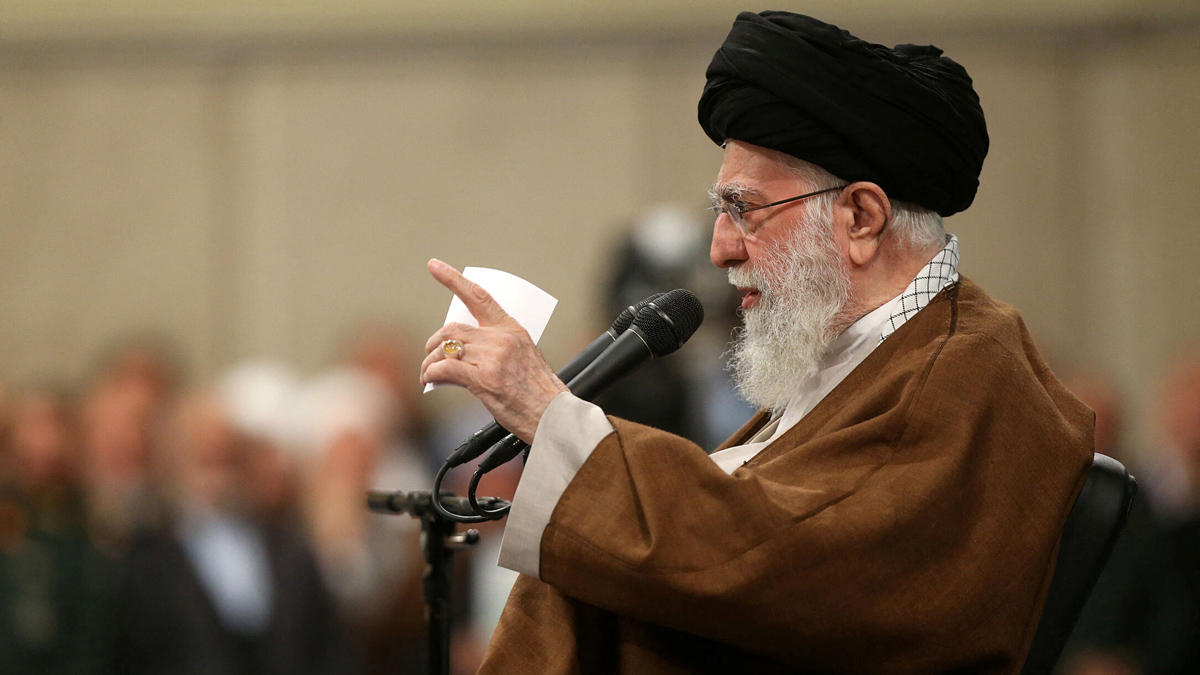 Amid attacks on allies, Iran's Khamenei changes tone, warns Israel, US ...