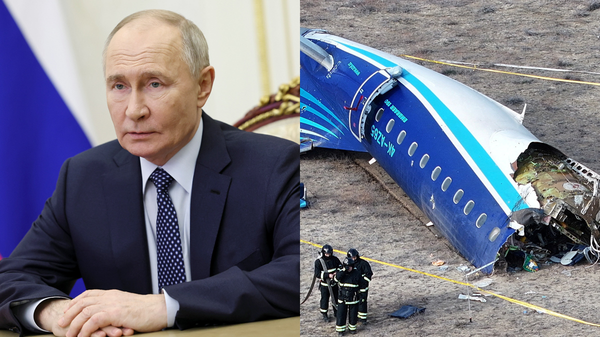 Putin apologises over Azerbaijan Airlines crash, but stops short of ...